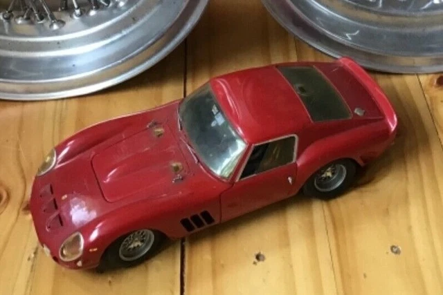 FERRARI 250 GTO Metal1/12 Large Scale Rare Model Decades Old Rare Ship ...