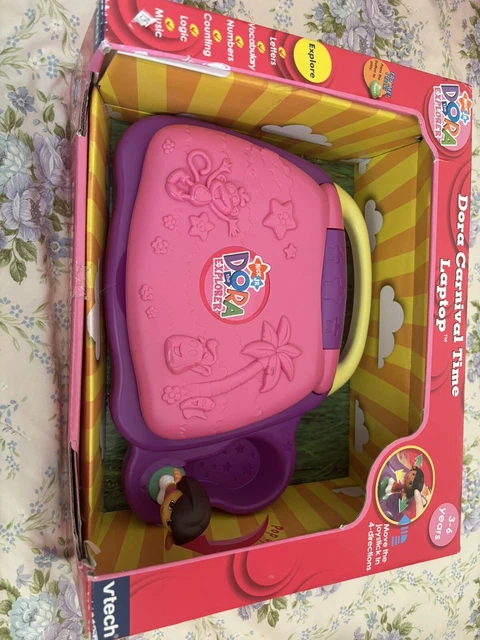 DORA THE EXPLORER Vtech carnival time laptop $50.00 - PicClick AU