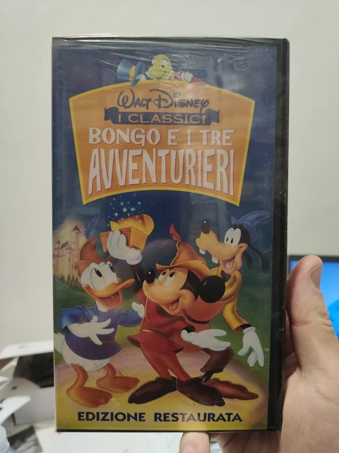 BONGO E I Tre Avventurieri - Vhs Walt Disney Vs 4743 Nuova Sigillata ...