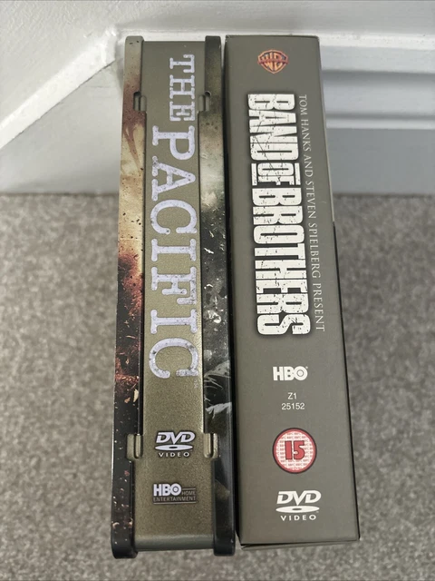 BAND OF BROTHERS and The Pacific Steel Tin DVD Box sets £9.99 - PicClick UK