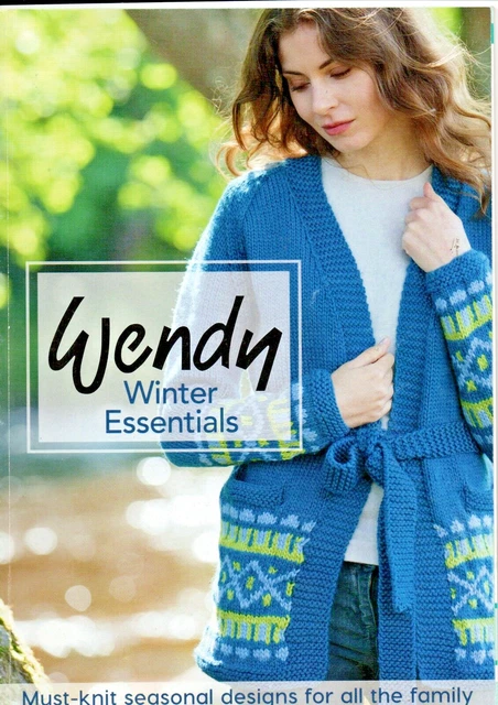 WENDY WINTER ESSENTIALS Knitting Pattern Booklet. 12 patterns £1.76 ...