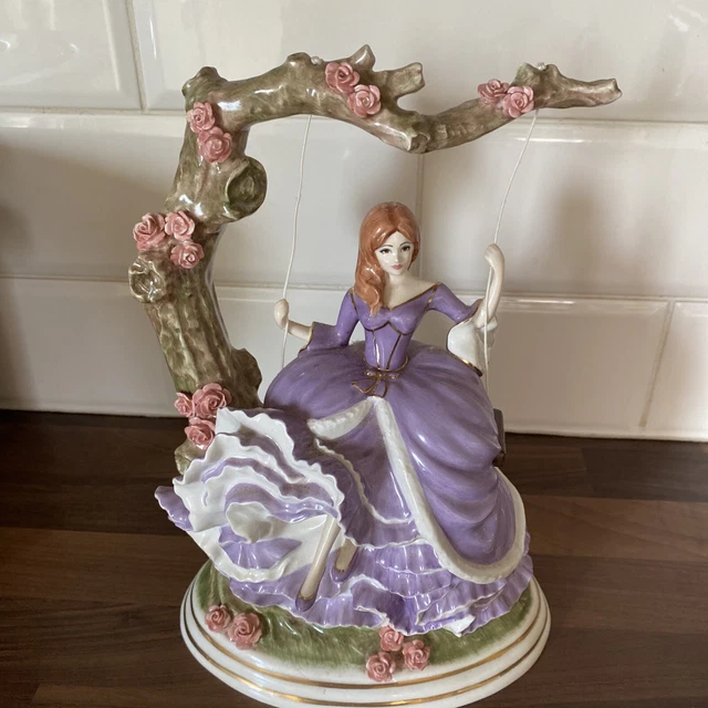 SUZY COOPER FIGURE ROSE GARDEN FLOWERS FOR ALL SEASONS Limited Edition ...