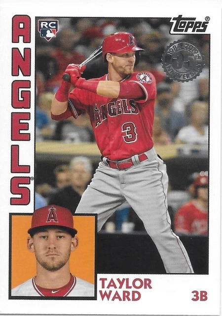 2019 TOPPS SERIES 2 Baseball '84 Topps recrues Taylor Ward RC Angels ...