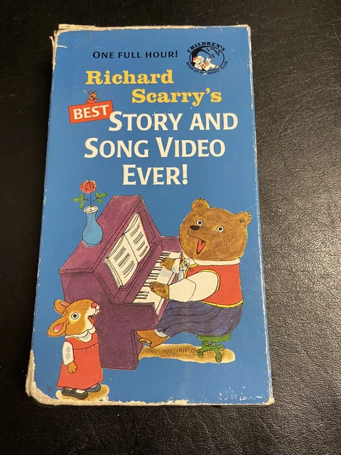 RICHARD SCARRY'S VHS Best Story and Song Video Ever! £6.51 - PicClick UK