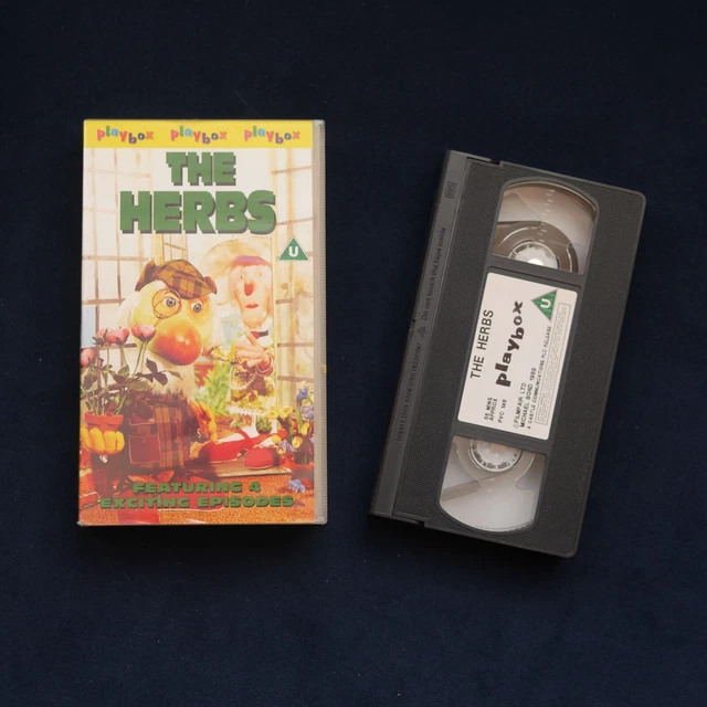 THE HERBS - Playbox VHS (Featuring 4 Exciting Episodes) U PAL Video ...