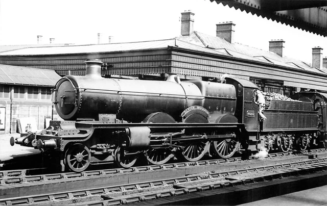PHOTOGRAPH GWR 4023 Danish Monarch Steam Locomotive Swindon Works 6x4 £ ...