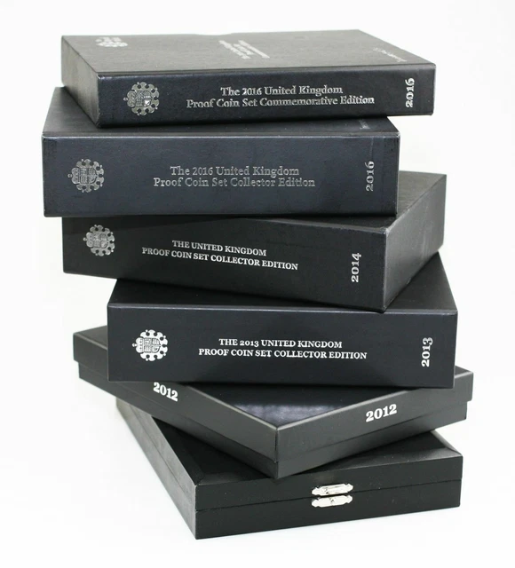 ROYAL MINT COIN Proof Set Empty Boxes/Display Case etc 2008-2022 - No ...