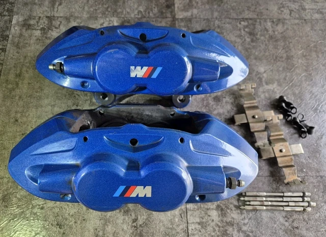 BMW M PERFORMANCE front Brembo brake calipers 340mm F30 F20 M135i E90 ...