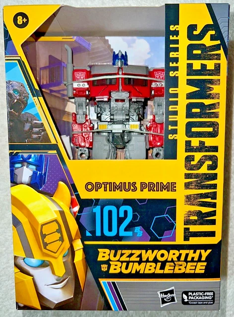 TRANSFORMERS BUZZWORTHY BUMBLEBEE Studio Series Optimus Prime **New ...