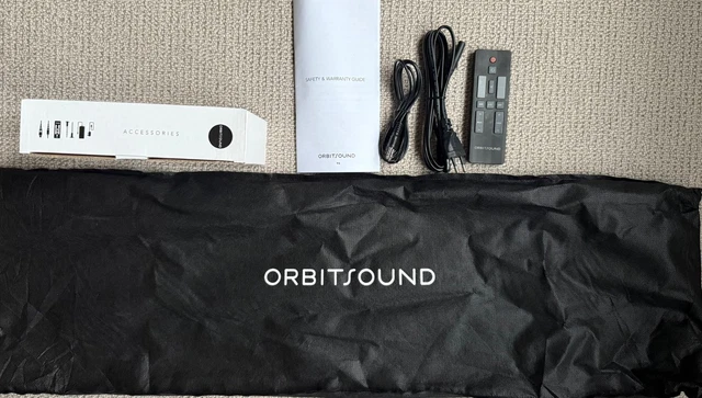 ORBITSOUND ONE SOUND Bar Integrated Subwoofer Optical Bluetooth ...