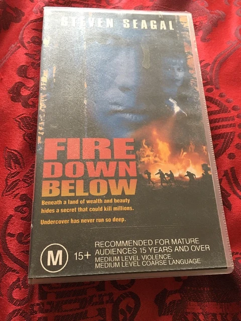 FIRE DOWN BELOW - Steven Seagal - Video Vhs Tape $10.00 - PicClick AU