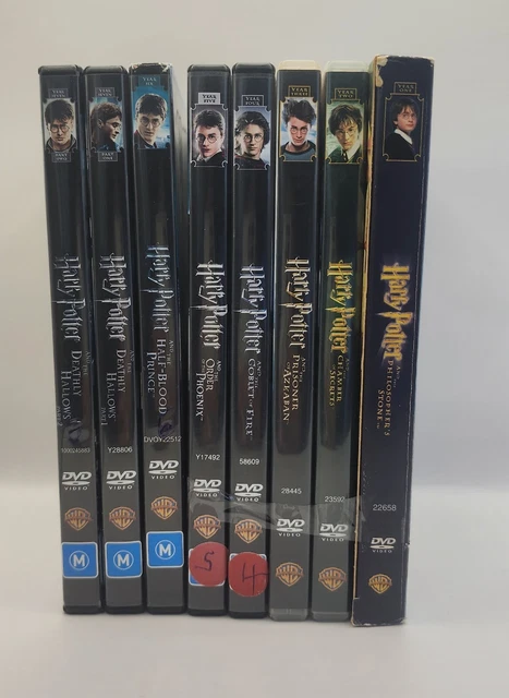 JK ROWLING HARRY POTTER Box Set DVD Fantasy Movie DVD $41.90 - PicClick AU