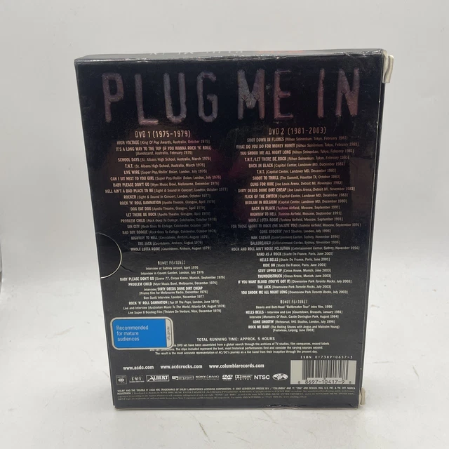 AC/DC - PLUG Me In DVD 2007 DVD Region 0 All Free Post £17.27 - PicClick UK