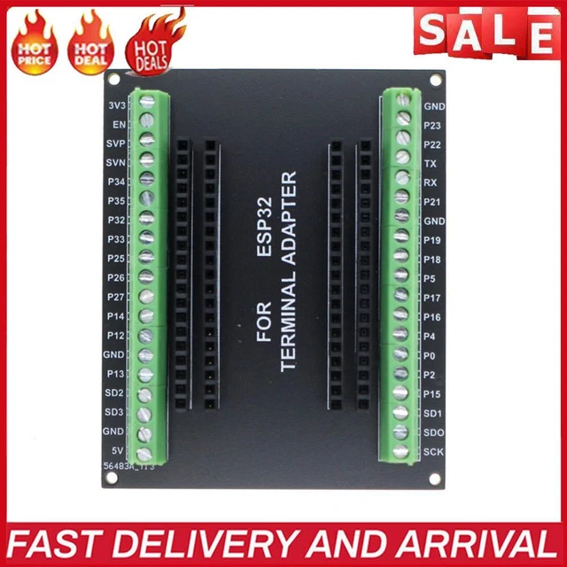 SCHEDA DI ESPANSIONE ESP32 NodeMCU-32S Lua 38 pin modulo GPIO (scheda ... SCHEDA DI ESPANSIONE ESP32 NodeMCU-32S Lua 38 pin modulo GPIO (scheda ...