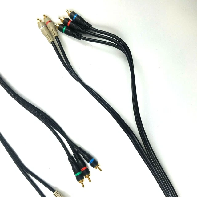 BPI HIGH PERFORMANCE Component RGB Video and Audio 6 Ft Cable $7.82 ...