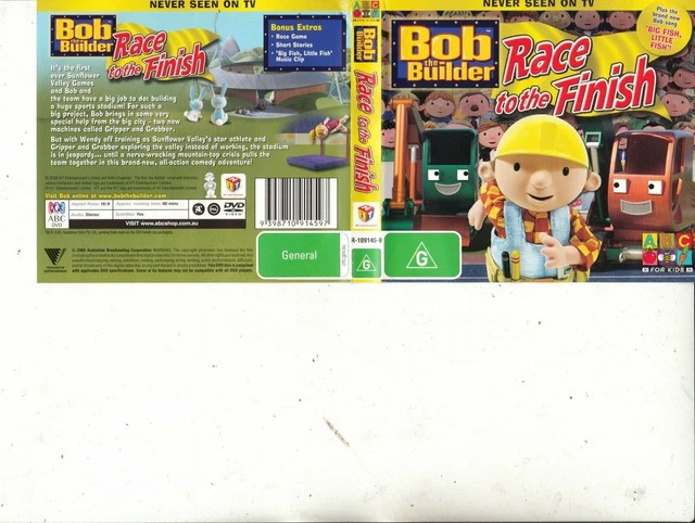 BOB THE BUILDER-RACE To The Finish-2009-Animated BTB-DVD $19.95 ...