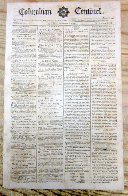 1792 NEWSPAPER FRANCE KING LOUIS XVI captured arrested during FRENCH ...