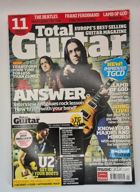 TOTAL GUITAR MAGAZINE April 2009 187 Lamb Of God Franz Ferdinand (4 of ...