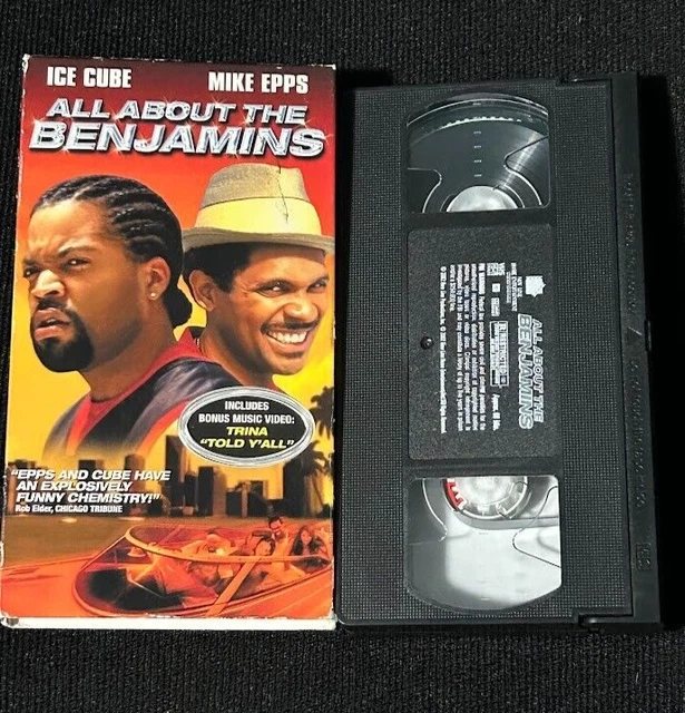 ALL ABOUT THE Benjamins VHS 2002 Ice Cube Mike Epps £8.33 - PicClick UK