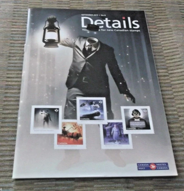 CANADA POST DETAILS Magazine Sep 2015 Vol XXIV No 8 Haunted Canada £4. ...