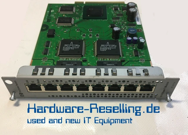 HP SWITCH PROCURVE Modulo 8x RJ-45 Ethernet 10/100 Base-T J4111a Plug ...
