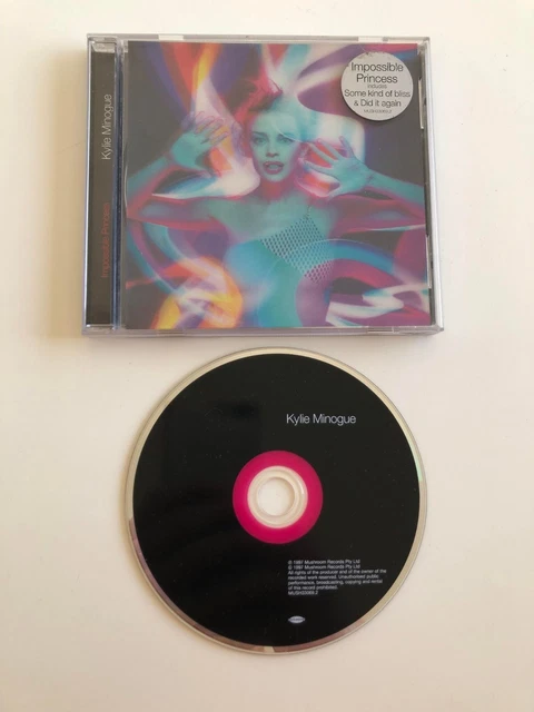 KYLIE MINOGUE IMPOSSIBLE Princess AUS CD Hologram Lenticular Cover 1998 ...