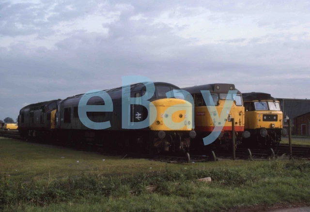 35MM RAILWAY SLIDE of Class 45 45040 @ March MPD Copyright to Buyer £4. ...