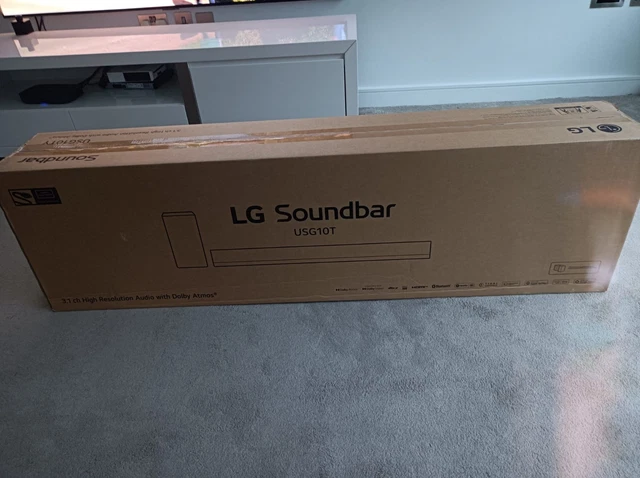 LG USG10TY 3.1 Dolby Atmos Wireless Sound Bar & Sub RRP £999 BRAND NEW ...