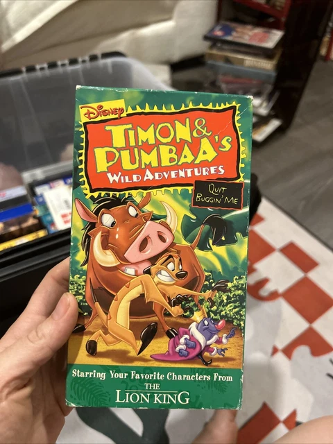 TIMON AND PUMBAAS Wild Adventures - "Grubs On" (VHS, 1996) £2.37 ...