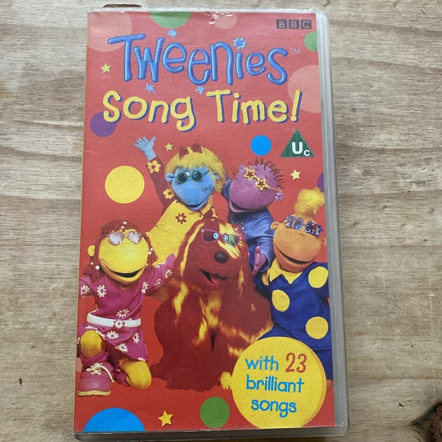 TWEENIES SONG TIME! 23 Brilliant Songs - VHS Video Cassette Tape 1999 ...