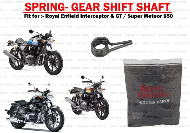 ROYAL ENFIELD &SPRING Gear Shift Shaft for Super Meteor, Interceptor ...