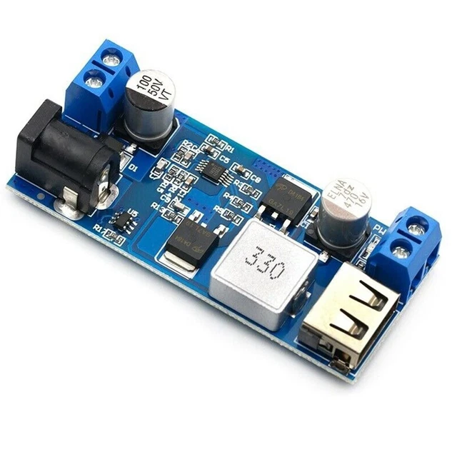 ROBUSTE MODULE CONVERTISSEUR DC DC DC 24V/12V vers 5V 5A sortie USB fonction de EUR 8,48 ...