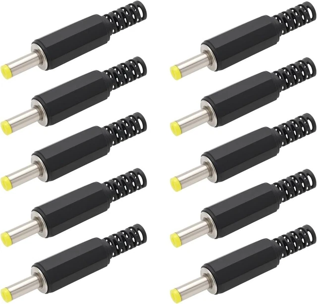 10PCS DC HOLLOW Plug Power Adapter 4.0mm X 1.7mm 11mm Shaft Replacement ...