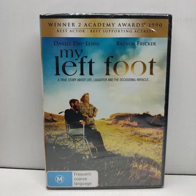 MY LEFT FOOT - DVD - Daniel Day-Lewis/ Brenda Fricker - Brand New ...