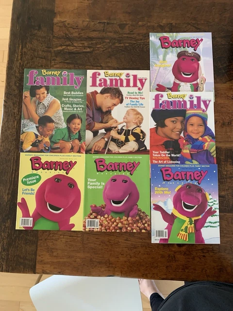 BARNEY MAGAZINE LOT - Includes the Premiere Issue from 1994 $65.00 ...