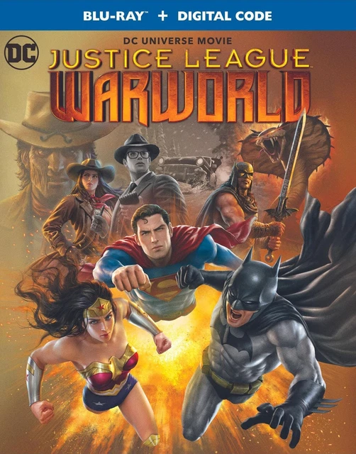 JUSTICE LEAGUE: WARWORLD (Blu-ray) Jensen Ackles Darren Criss (US ...