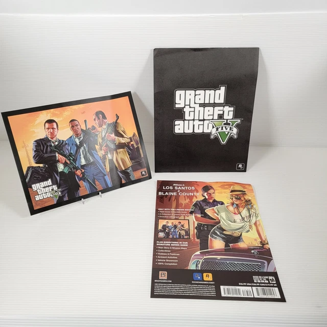 GRAND THEFT AUTO V Poster Promo Pack - GTA 5 Poster 11x9 EUR 55,40 ...