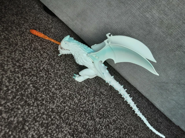 THE RAREST DREAMWORKS SNOW WRAITH HOW TO TRAIN YOUR DRAGON Action ...