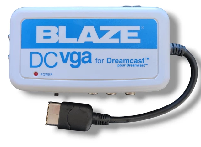 SEGA DREAMCAST VGA Box - DC-VGA Video Output Adapter by Blaze £27.94 ...