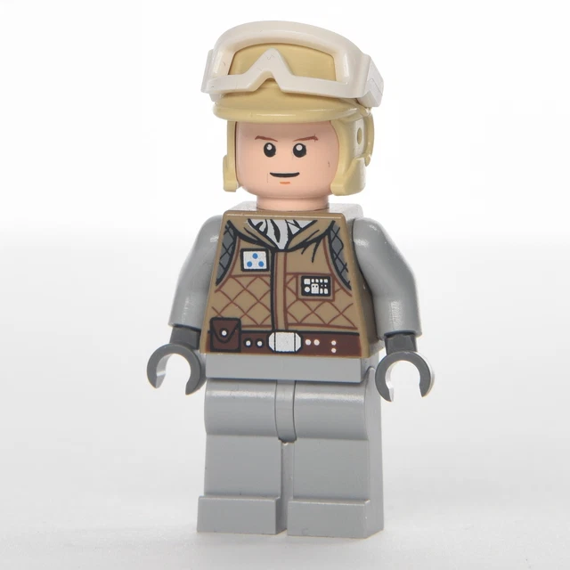 LEGO STAR WARS Luke Skywalker Hoth Minifigure sw0098 (2010) (Set 8089 ...