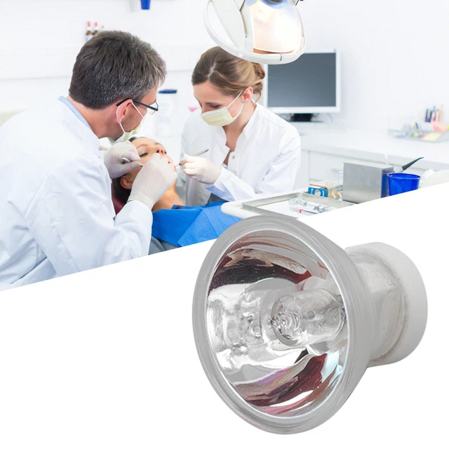 DENTAL CHAIR HALOGEN Bulb Lights Heat Conduction 12V 75W 35mm Bulbs LVE ...