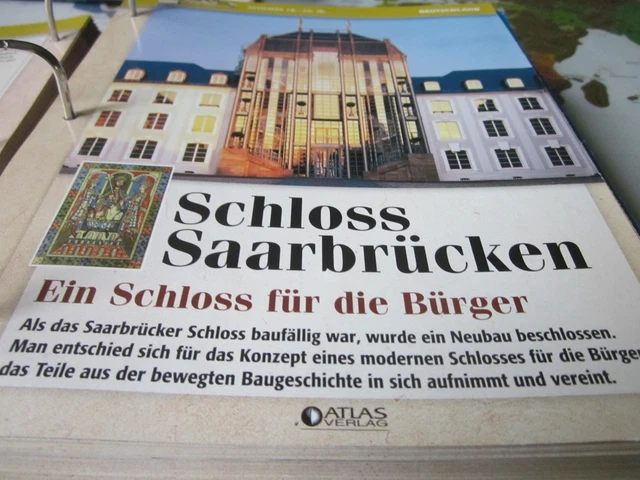 BURGEN UND SCHLÖSSER Deutschland Schloss Saarbrücken EUR 3,75 - PicClick DE
