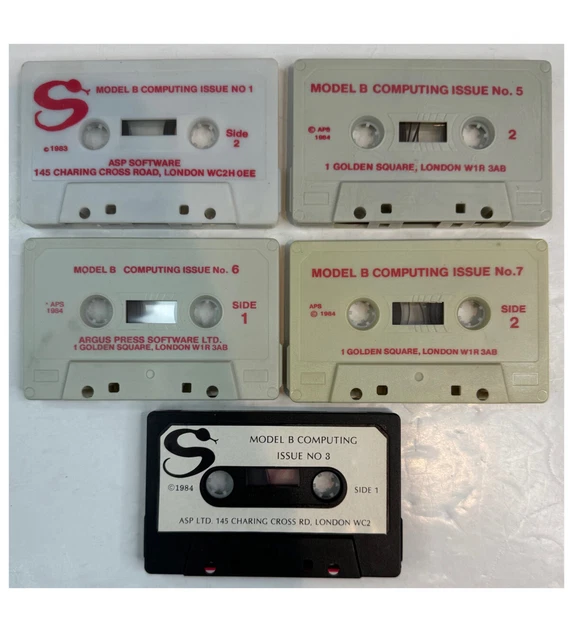 BBC MICRO MODEL B Computing on Screen Magazine X 5 Vintage 1983 /4 ASP Software £14.99 - PicClick UK