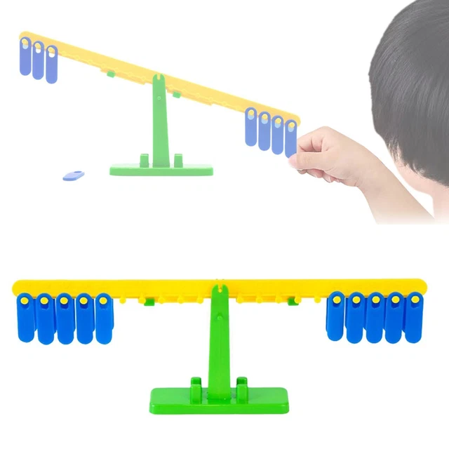 KINDER BALANCE SKALA Mathematik manipulatives Brettspiel für frühe ...