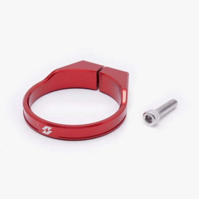 FULL-E CHARGED STEERING Tube Riser Reinforcing Clamp Red £27.95 ...