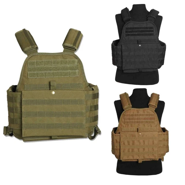 MIL-TEC TACTICAL PLATE Carrier Modular Molle System Airsoft Paintball ...