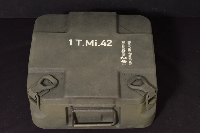 STENCIL SCHABLONE SET WW2 WWII GERMAN TELLER MINE 42 BOX CASE CONTAINER ...