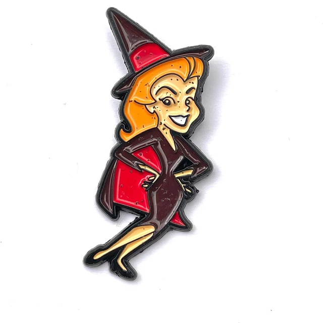 BEWITCHED SAMANTHA WITCH Pin Badge Elizabeth Montgomery TV Show Free UK ...