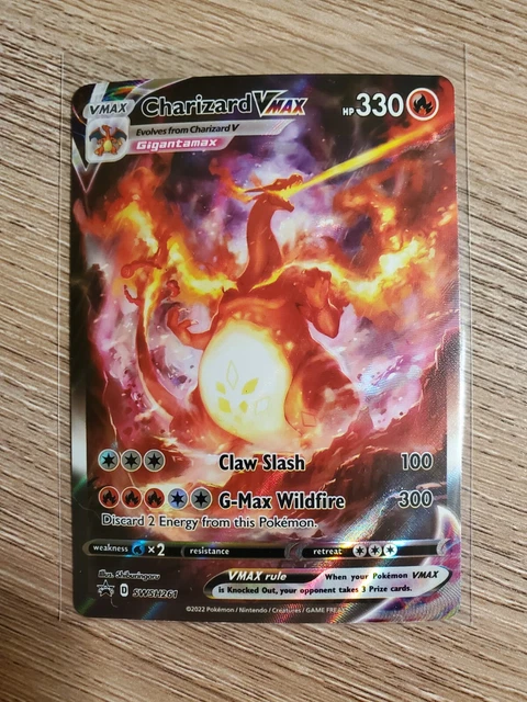 CHARIZARD VMAX SWSH261 Ultra Premium Collect Alt Art Pokemon UPC NM ...