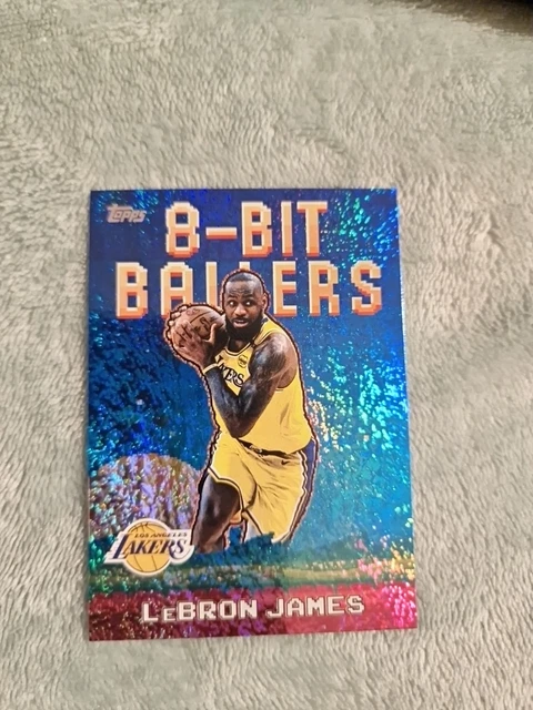 TOPPS NBA 2025/26 Lebron James 8-Bit Ballers - 8B-19 - Holofoil ...